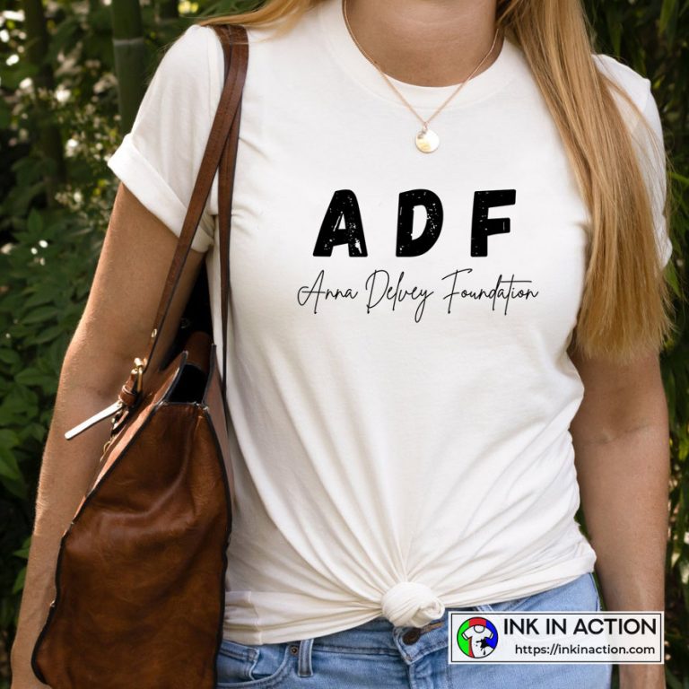 ADF for Anna Delvey Foundation Inventing Anna Sorokin T-shirts - Print ...