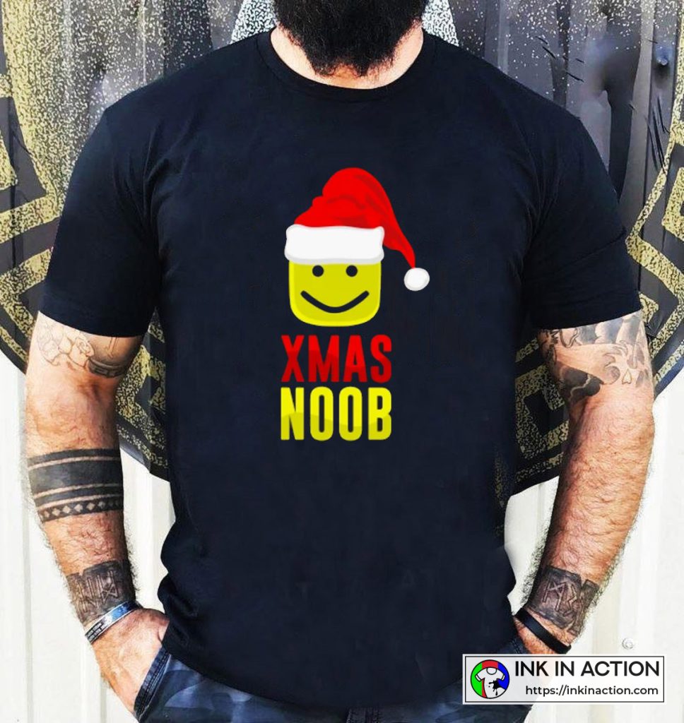Christmas Roblox Xmas Noob Cute Kid Outfit Essential T-shirt - Print ...
