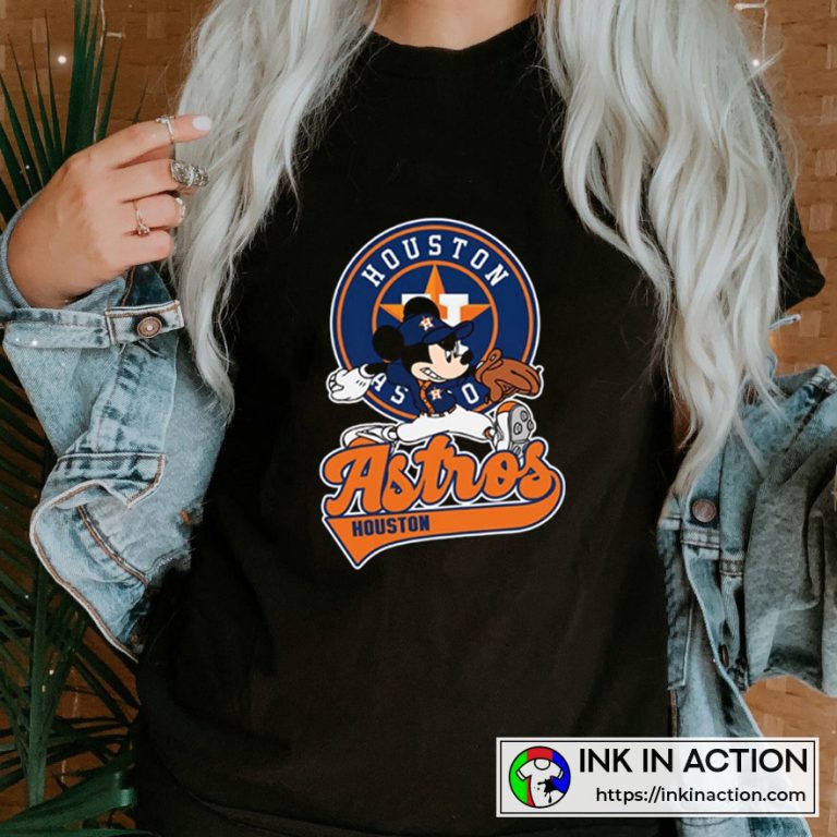 Houston Astros MLB Cartoon T-Shirt - Print your thoughts. Tell your ...