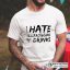 I Hate Bullfrogging My Drinks White Lie Graphic T-Shirt - Print your ...
