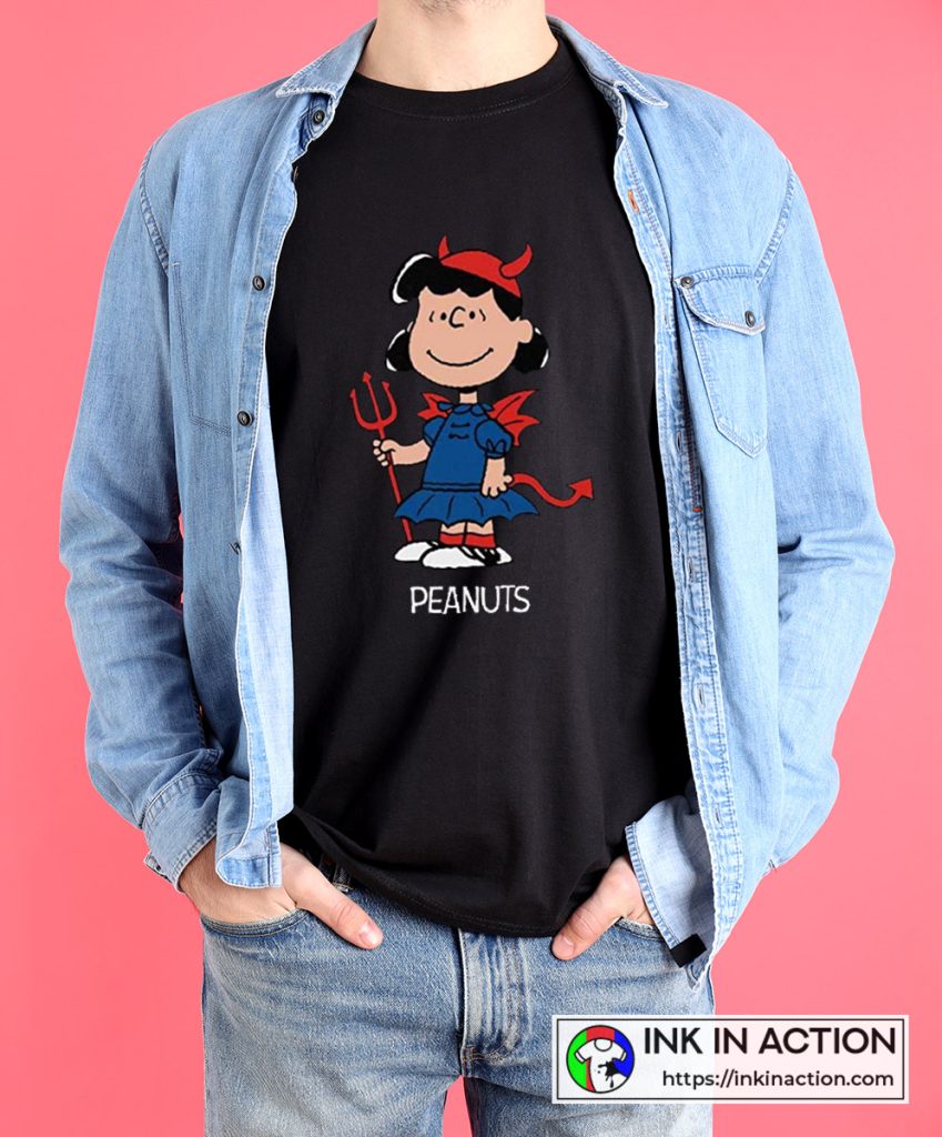 Peanuts Halloween Devil Lucy Van Pelt Essential T-shirt - Print your ...