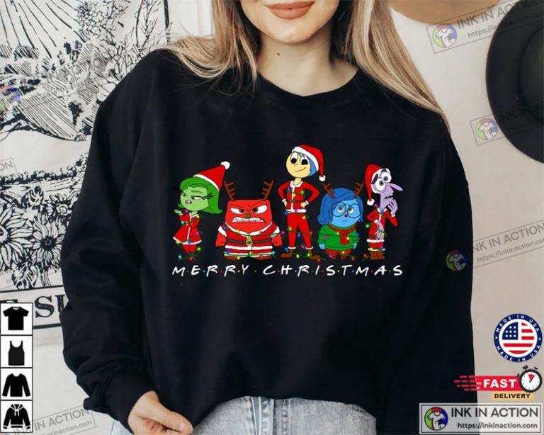 Disney Inside Out Christmas Lights Merry Christmas Shirts - Print your ...