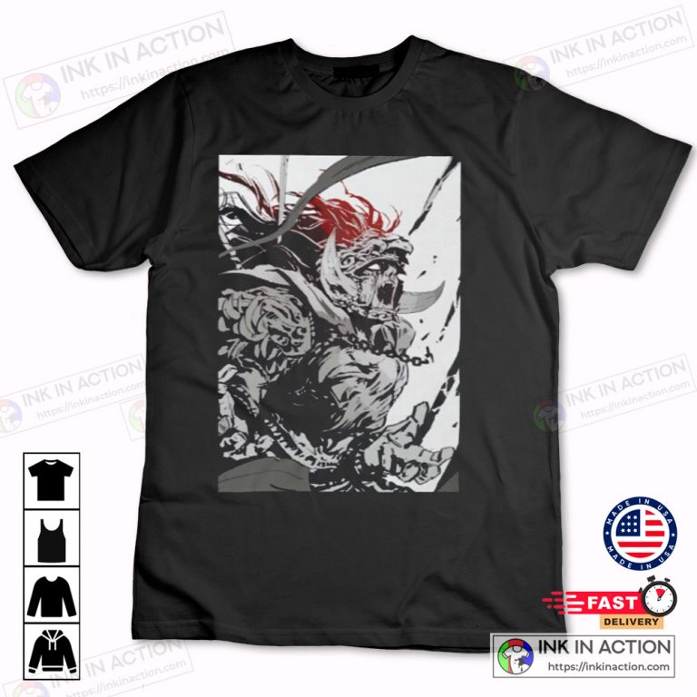 Elden Ring Shirt General Radahn Essential T-shirt - Print your thoughts ...