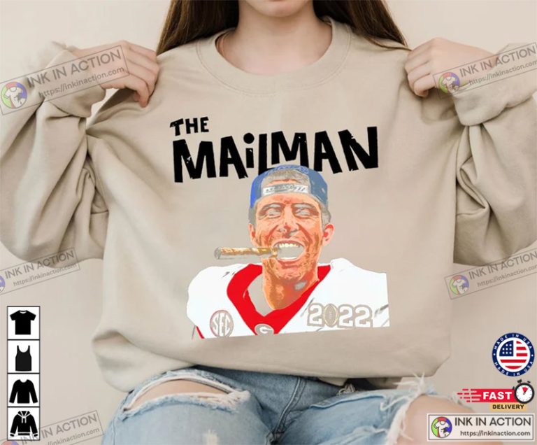 Stetson Bennett Mailman 2022 UGA National Championship Sweater - Print ...