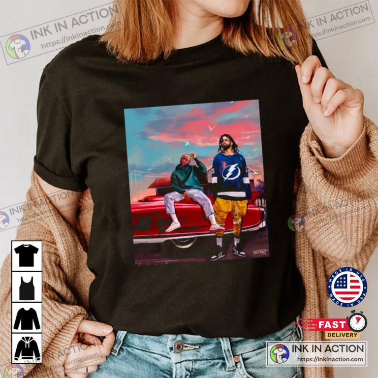 J Cole Kendrick Lamar Cole World Concert Shirt - Print your thoughts ...