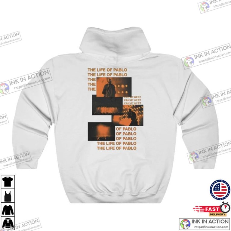 Limited Edition Kanye West Life of Pablo Album Poster Shirt - Print ...