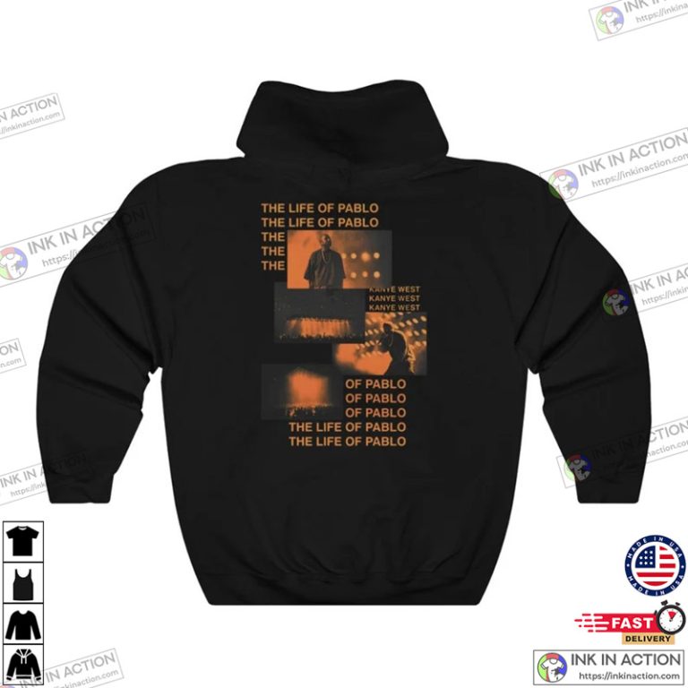 Limited Edition Kanye West Life of Pablo Album Poster Shirt - Print ...