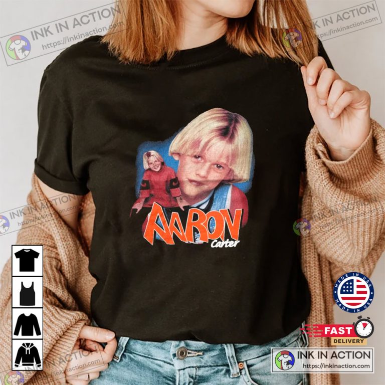 R.I.P Aaron Carter Vintage T-Shirt Rest In Peace Aaron Carter Memories ...