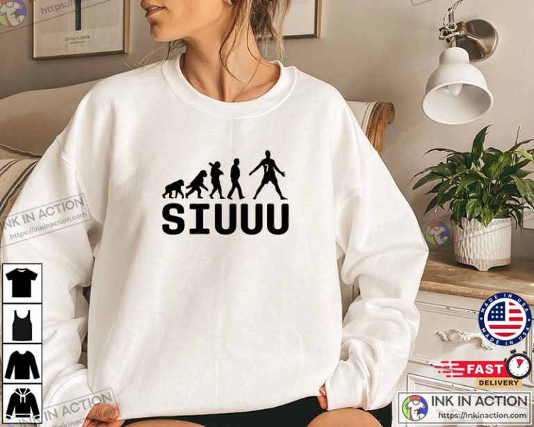 SIUUU Cristiano Ronaldo Shirt CR7 Graphic T-shirt Celebration Goal ...