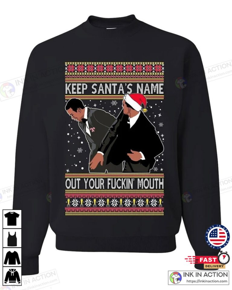 Slap Will Chris Meme 2022 Funny Ugly Christmas - Print your thoughts ...