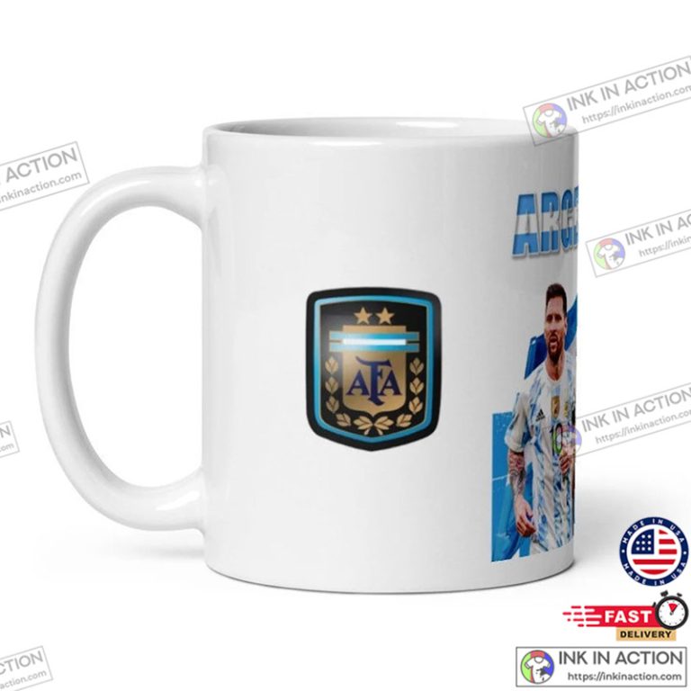 Argentina Qatar 2022 FIFA World Cup Coffee Mug - Print your thoughts ...