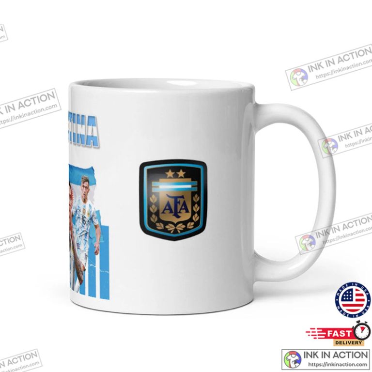 Argentina Qatar 2022 FIFA World Cup Coffee Mug - Print your thoughts ...