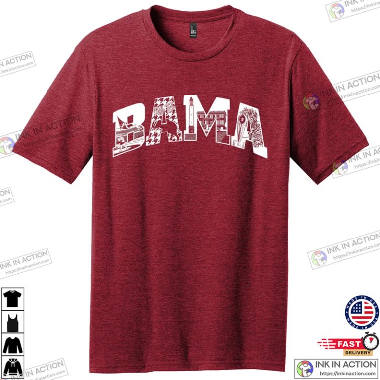 Bama University Of Alabama Football Shirt - Print your thoughts. Tell ...