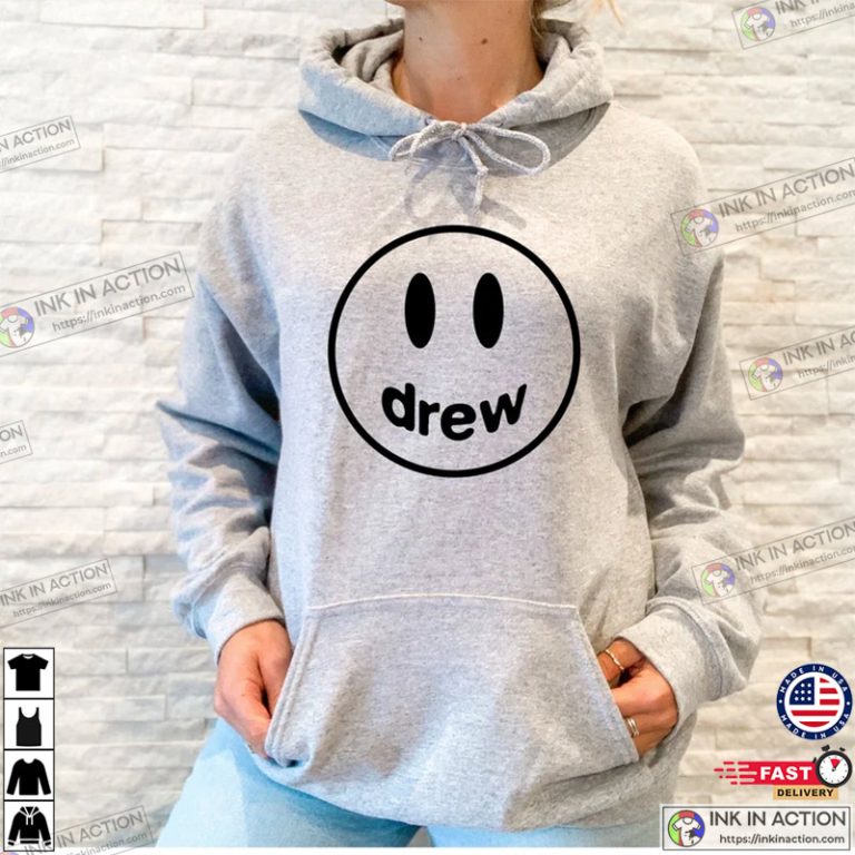 Drew House Justice Purpose Smiley Drew House Oversize Hoodie - Print ...
