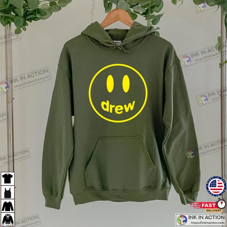 Drew House Justice Purpose Smiley Drew House Oversize Hoodie - Print ...