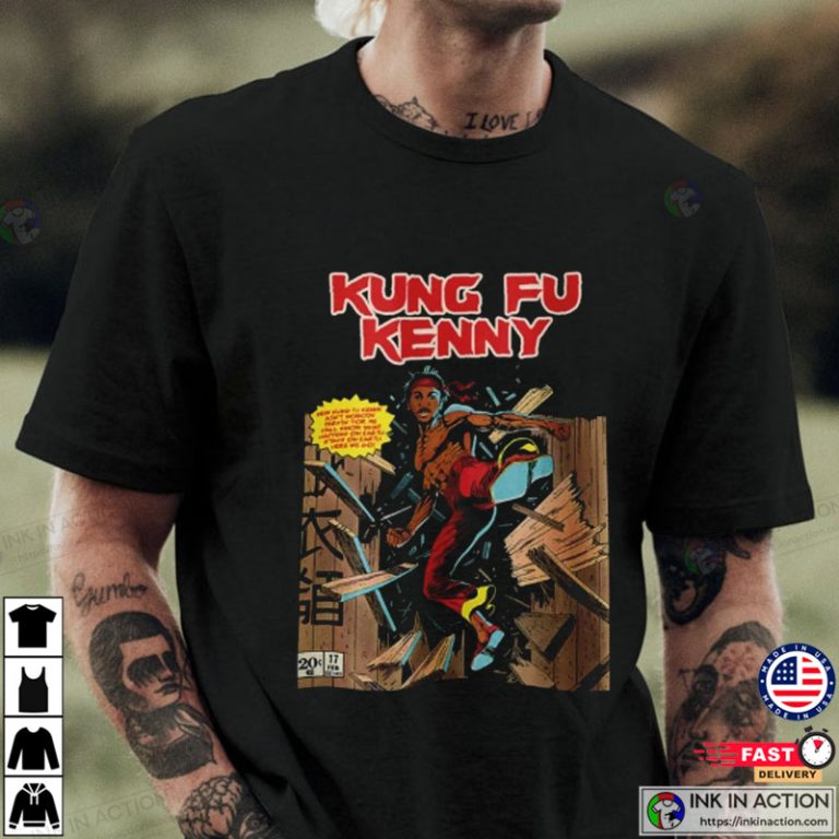 Kendrick Lamar Inspired Kung Fu Kenny T-shirt, Kendrick Lamar Graphic ...