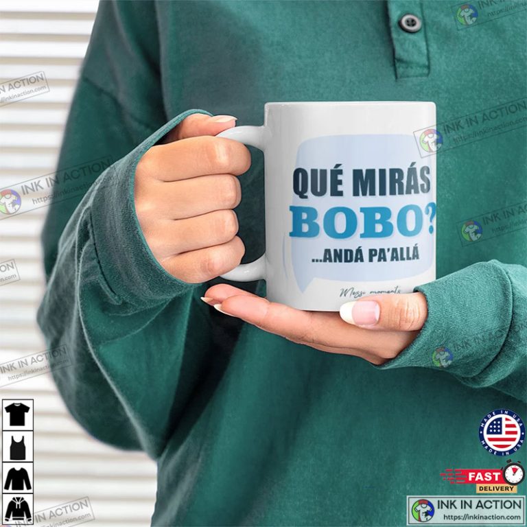 Que Mira Bobo Messi World Cup 2022 Viral Meme Coffee Mug - Print your ...