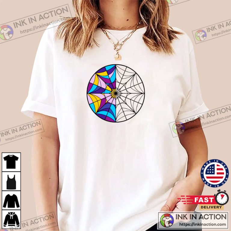 Wednesday Addams, Enid Sinclair, Spider Web Shirt - Print your thoughts ...