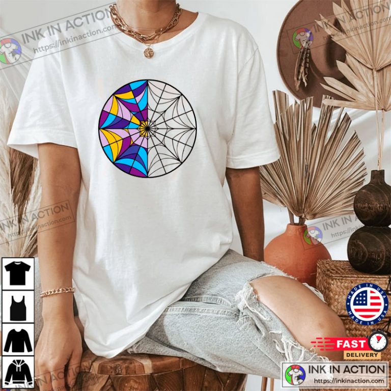 Wednesday Addams, Enid Sinclair, Spider Web Shirt - Print your thoughts ...