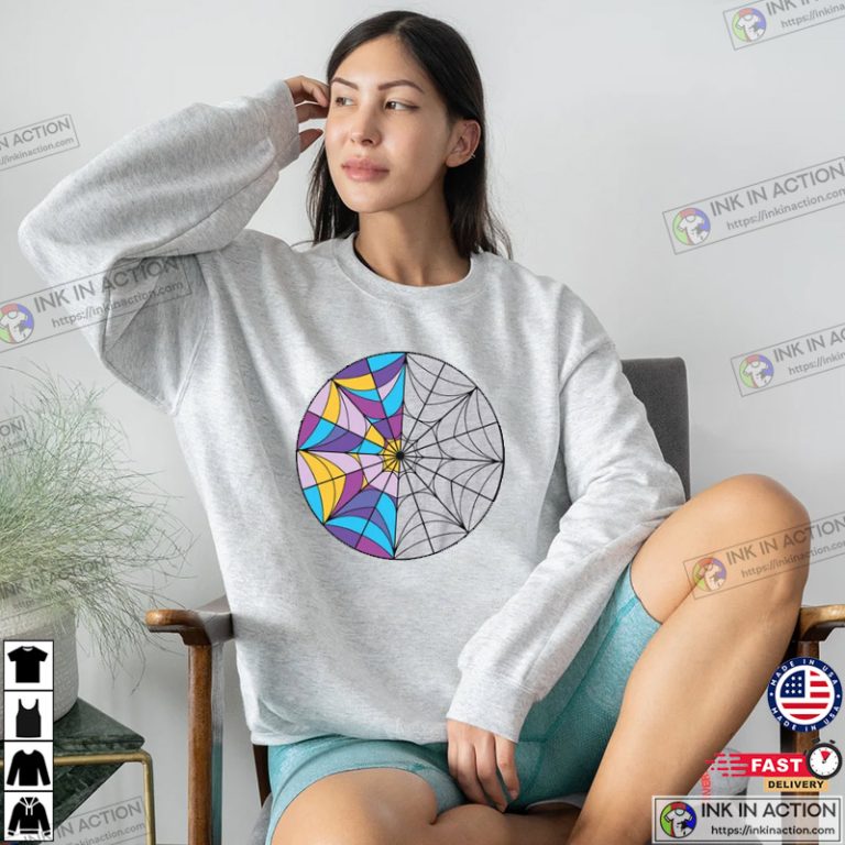 Wednesday Addams, Enid Sinclair, Spider Web Shirt - Print your thoughts ...