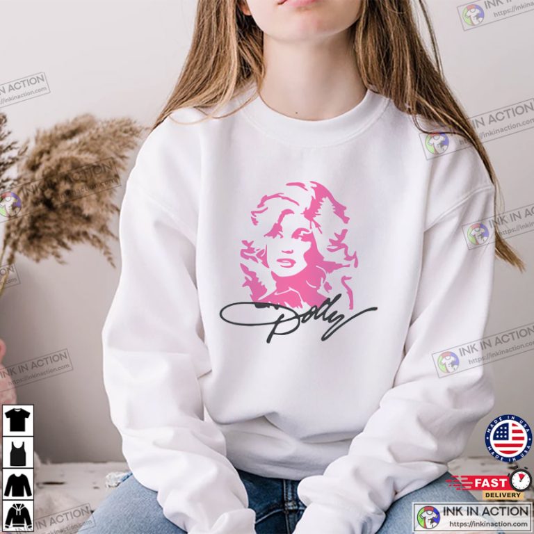 Dolly Parton Shirt, Pink Dolly Parton Signature Shirt - Print your ...