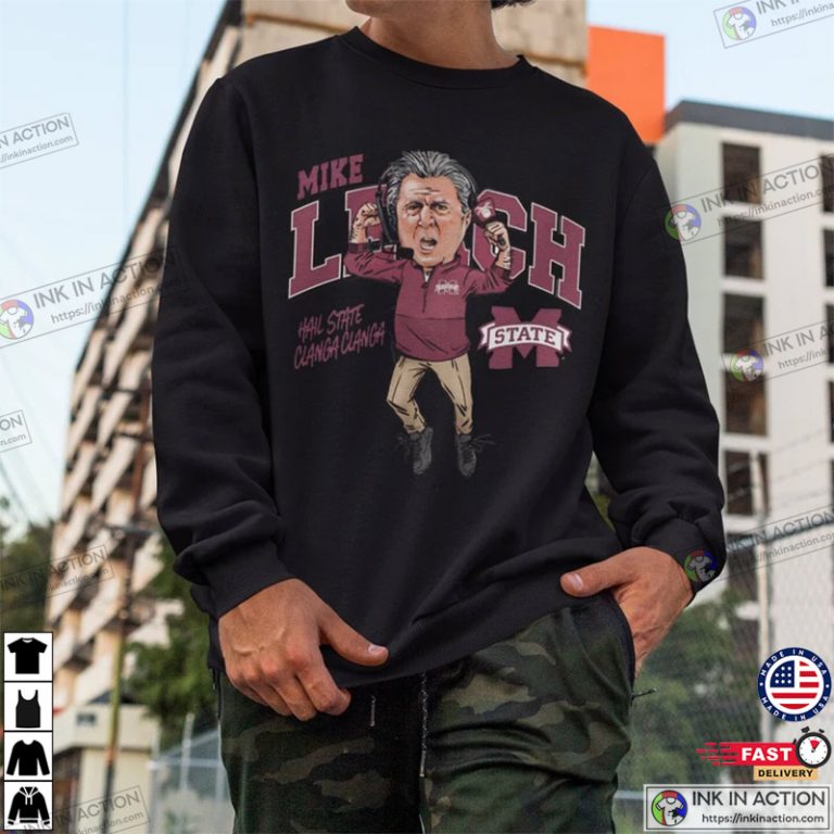 Rest In Peace Mike Leach Shirt, RIP Mike Leach Football Coach - Print ...