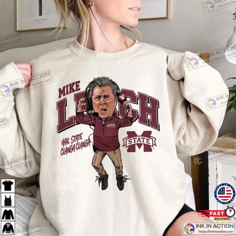 Rest In Peace Mike Leach Shirt, RIP Mike Leach Football Coach - Print ...