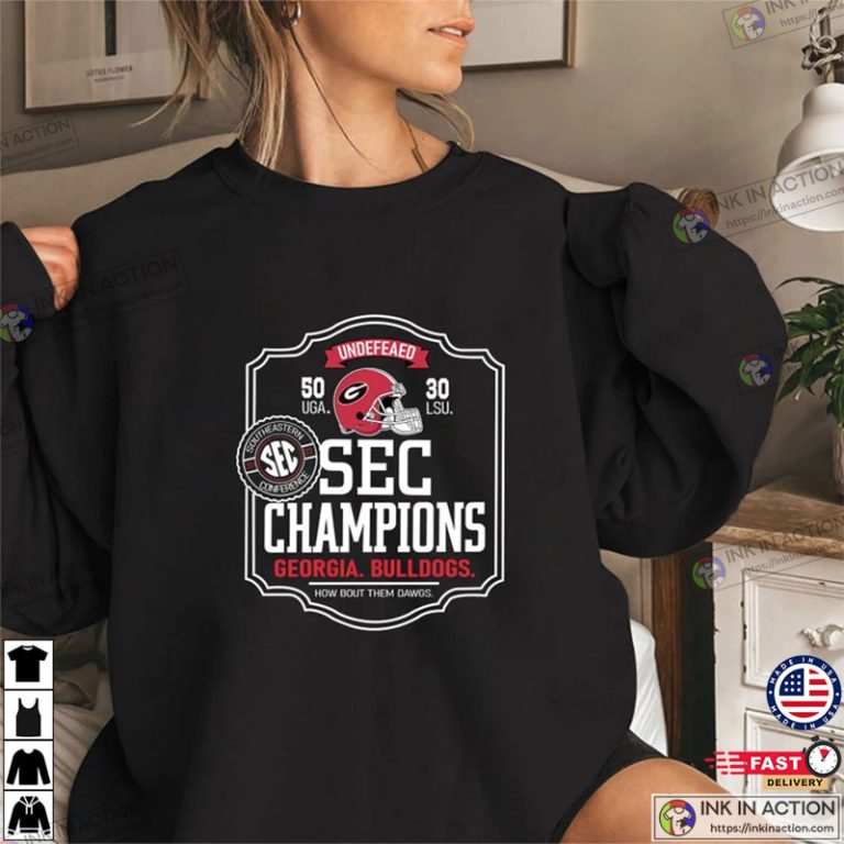 UGA Sec Championships Shirt - Print your thoughts. Tell your stories.