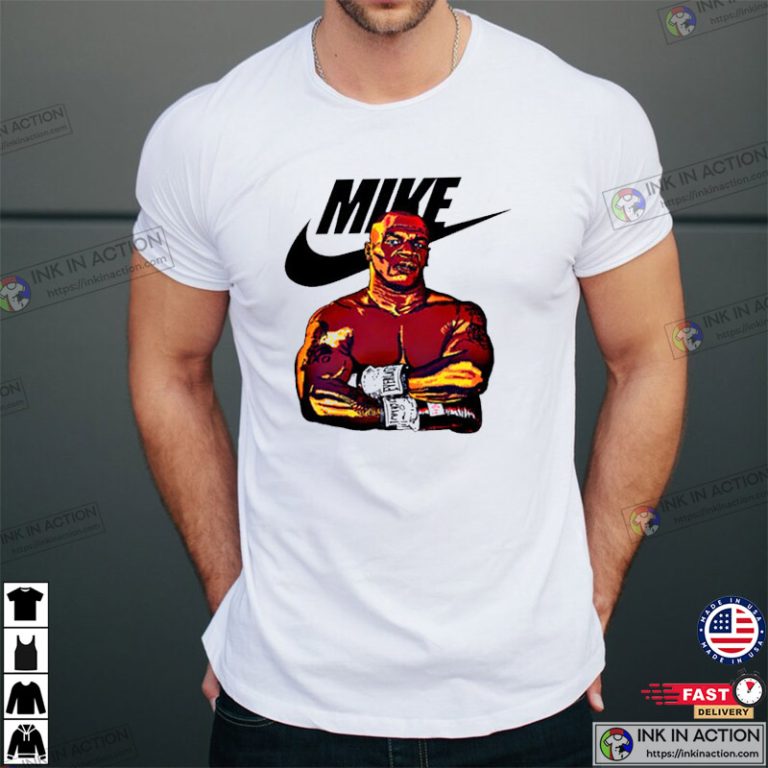 Mike Tyson Just Mike It T-Shirt - Ink In Action