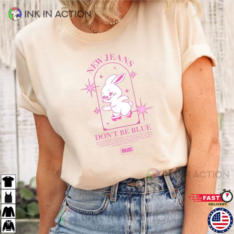 Newjeans Don't Be Blue T-shirt - Print your thoughts. Tell your stories.