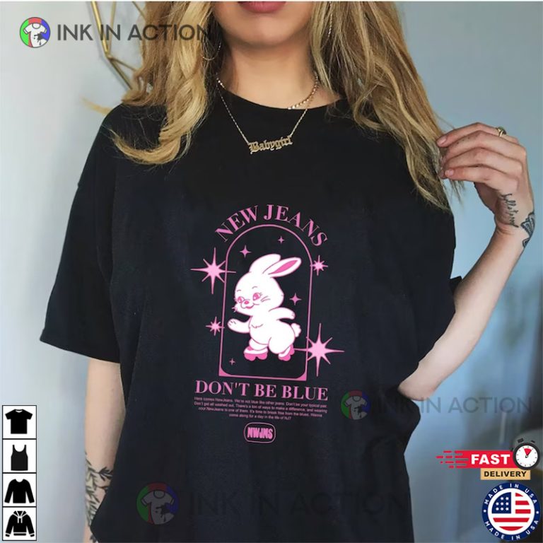 Newjeans Don't Be Blue T-shirt - Print your thoughts. Tell your stories.