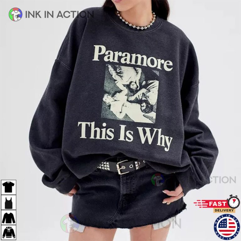 Paramore This Is Why Concert Tour Shirt, Rock Band Fan T-shirt - Print ...