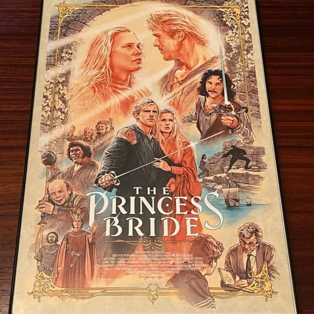 1987 The Princess Bride Movie Poster - Print your thoughts. Tell your ...