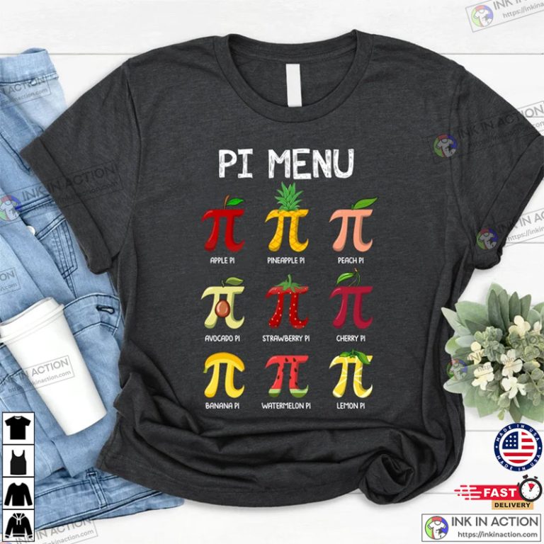 Happy Pi Day Math Teacher Shirt, Pi Day T-shirt - Print your thoughts ...