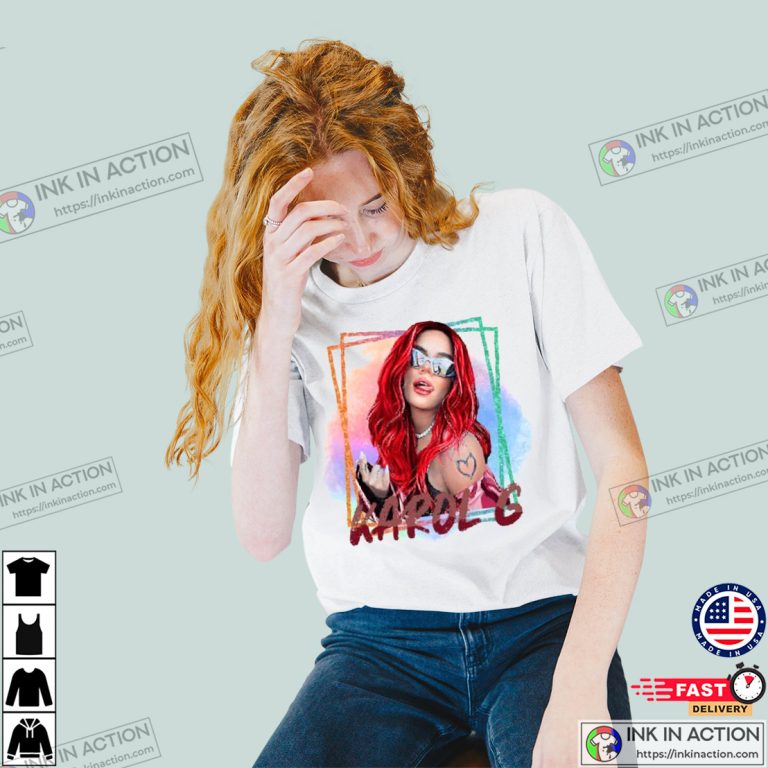 Karol G Inspired Shirt, Karol G Merch - Print your thoughts. Tell your ...