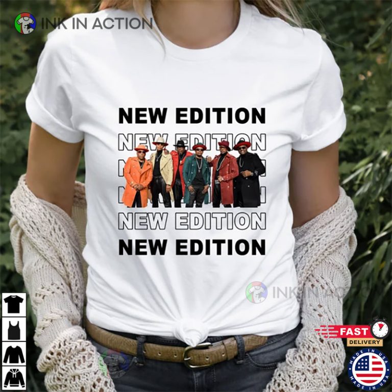New Edition Legacy Tour 2023 Shirt, New Edition T-Shirt - Print your ...
