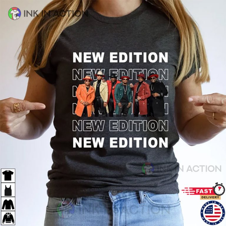 New Edition Legacy Tour 2023 Shirt, New Edition T-Shirt - Print your ...