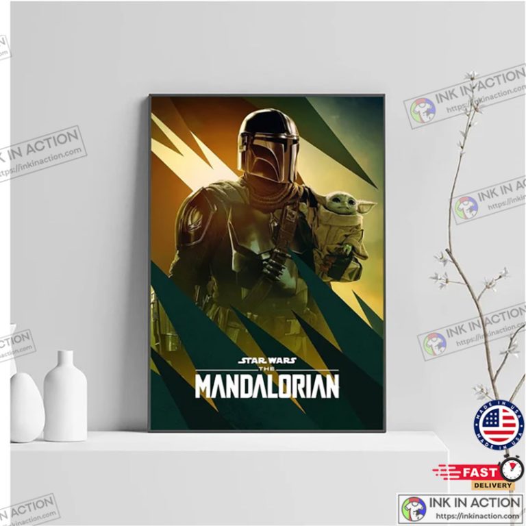 The Mandalorian Season 3 Poster, The Mandalorian & Grogu Poster - Print ...