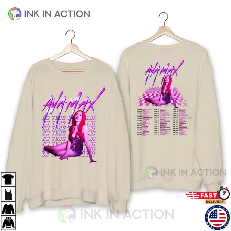 Ava Max 2023 Tour Poster - Print your thoughts. Tell your stories.