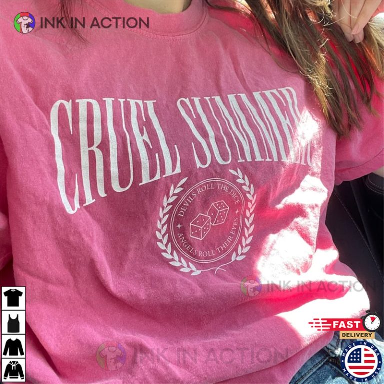 Cruel Summer Shirt, Taylor Swiftie Merch - Print your thoughts. Tell ...