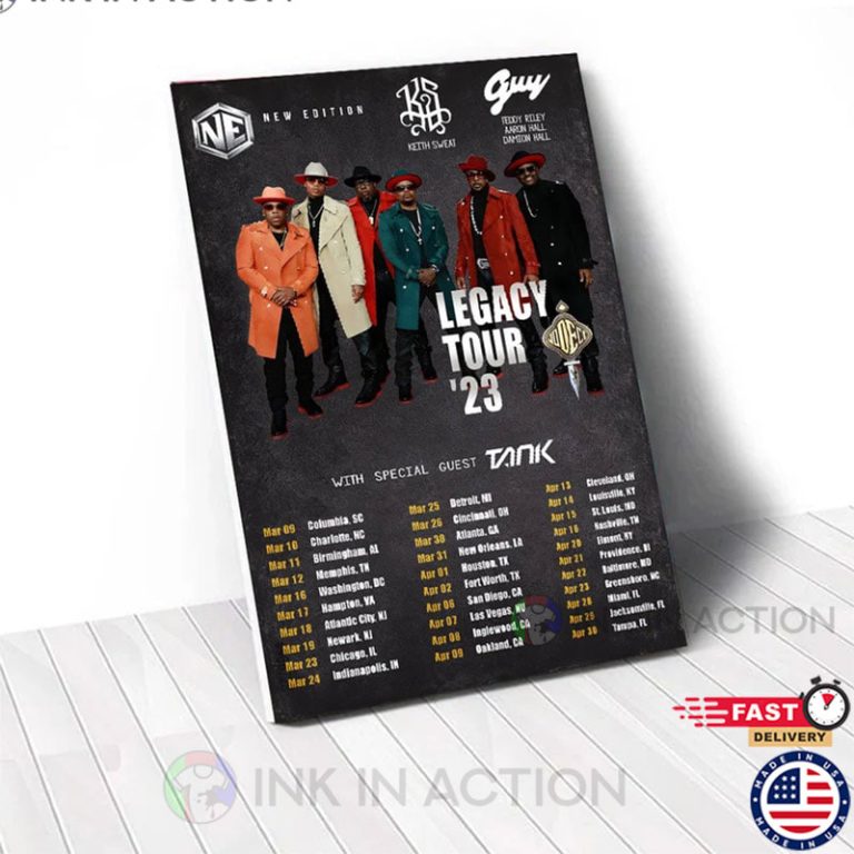Legacy Tour 2023 Poster - Print your thoughts. Tell your stories.