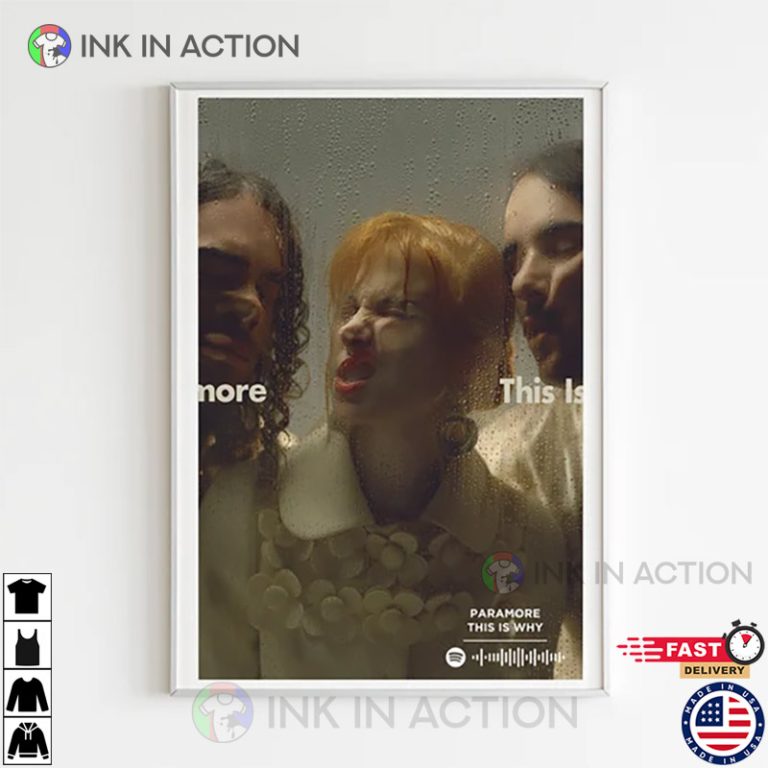 Paramore This Is Why Album Poster - Print your thoughts. Tell your stories.