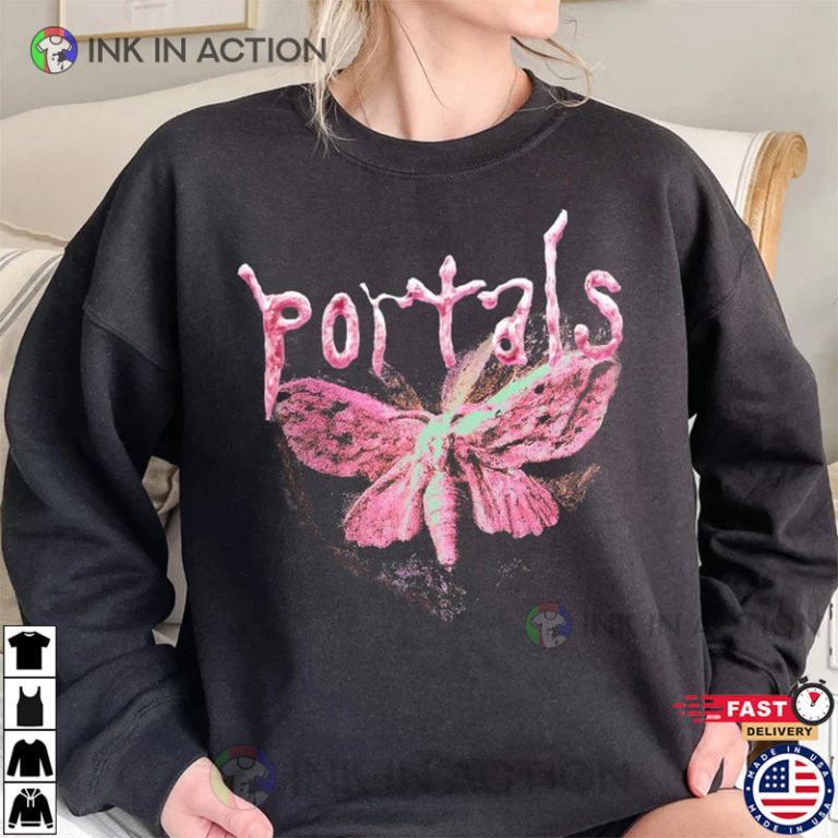 Portals Album Melanie Merch Shirt - Print your thoughts. Tell your stories.