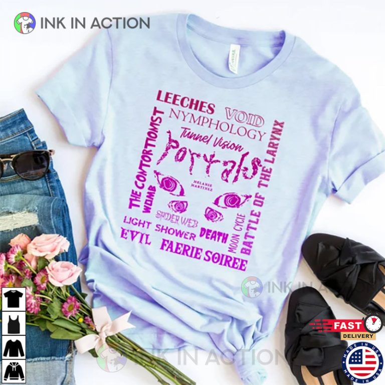 Portals Tracklist Martinez Merch, Melanie Martinez Cry Baby Tee - Print ...