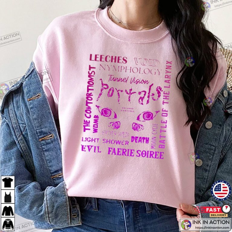 Portals Tracklist Martinez Merch, Melanie Martinez Cry Baby Tee - Print ...