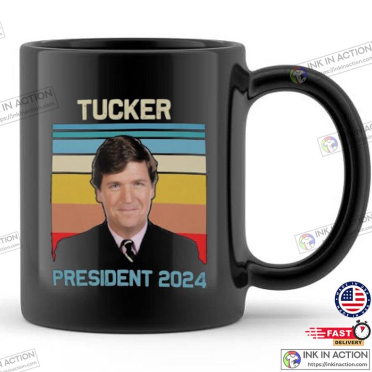 Tucker Carlson President 2024 Mugs - Print your thoughts. Tell your ...