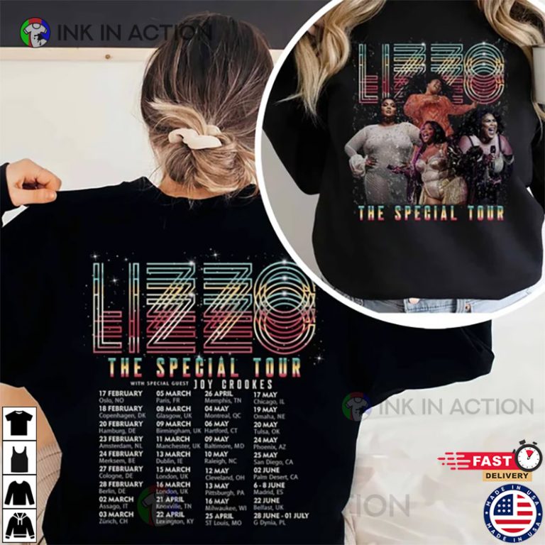 Lizzo Special World Tour 2023, Lizzo Tour Shirt - Print your thoughts ...