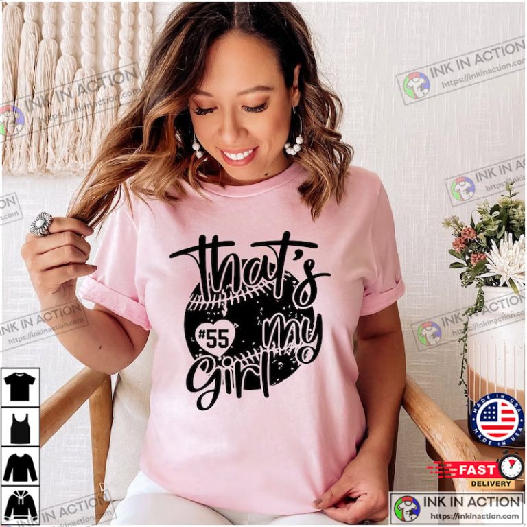 Custom Thats My Girl Sport T Shirt Sport Mom Shirt Print Your