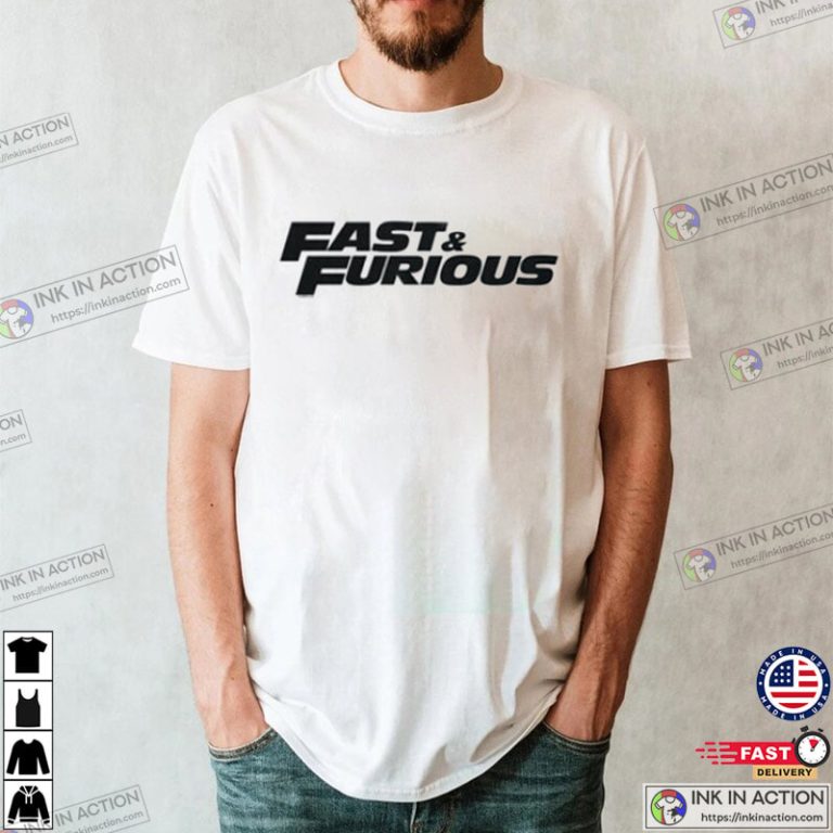 Fast & Furious Logo T-Shirt, Fast & Furious Movie - Print your thoughts ...