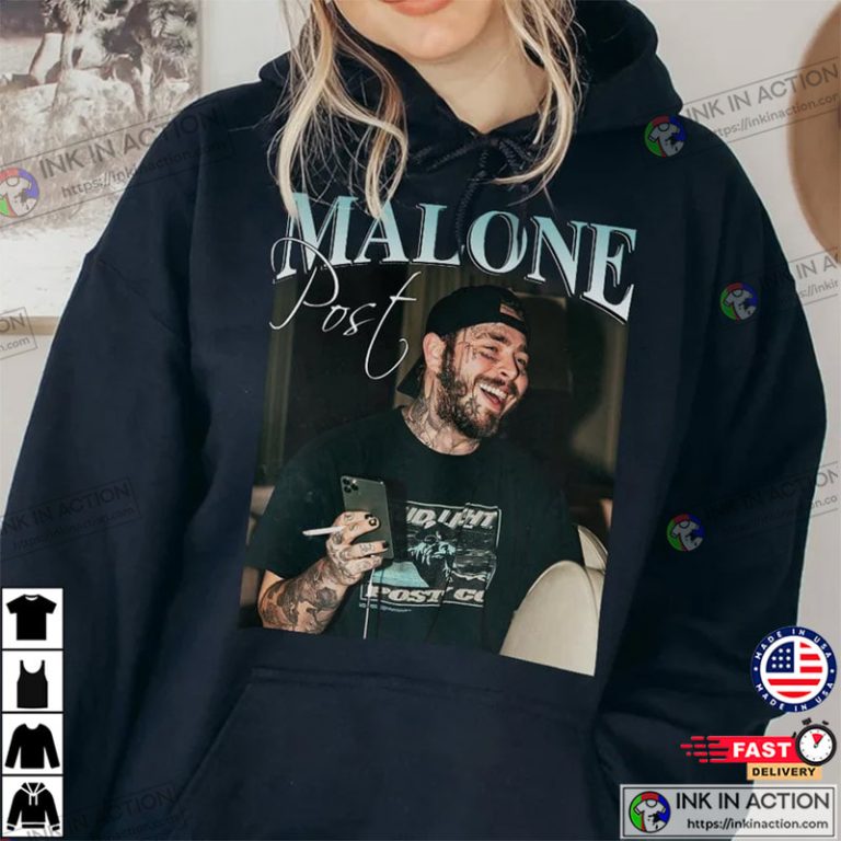 Funny Post Malone Shirt, Retro Post Malone Fan Shirt - Print your thoughts. Tell your stories.